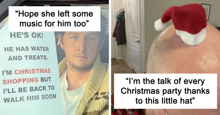 50 Times People Made Others Laugh On Christmas (New Pics) | Bored Panda