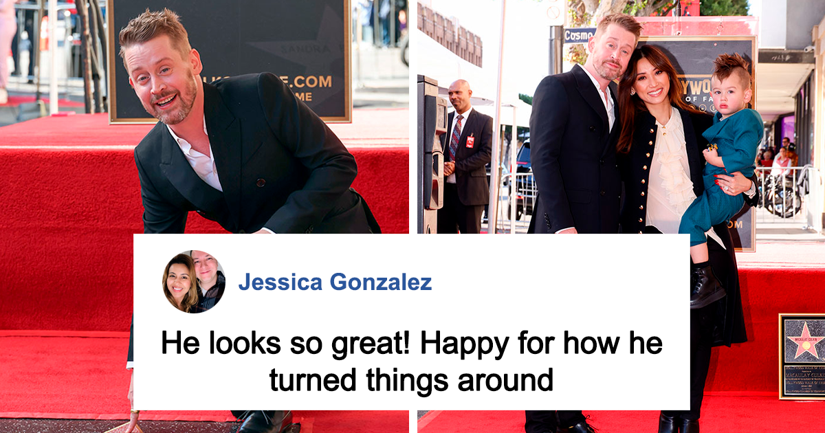 Macaulay Culkin Delivers Emotional Speech As He Receives His Hollywood ...