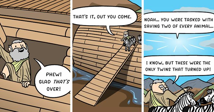 Artist Creates Humorous And Bizarre Comics That Might Make You Chuckle ...