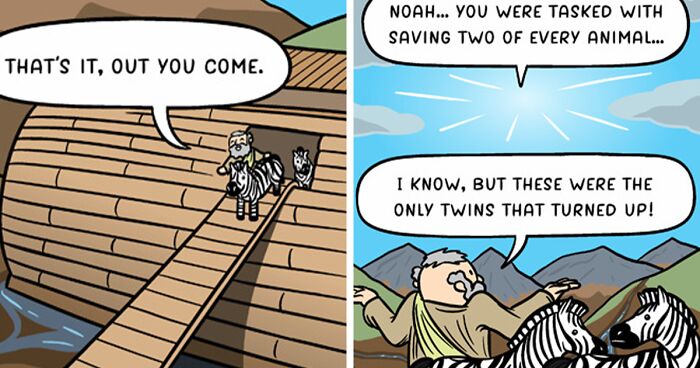 Artist Creates Humorous And Bizarre Comics That Might Make You Chuckle ...