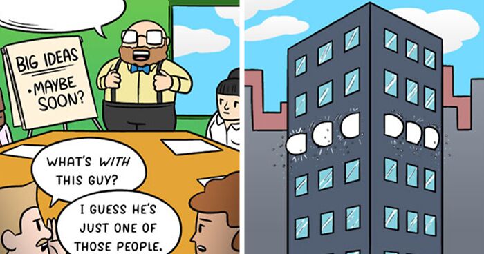 Artist Creates Humorous And Bizarre Comics That Might Make You Chuckle ...