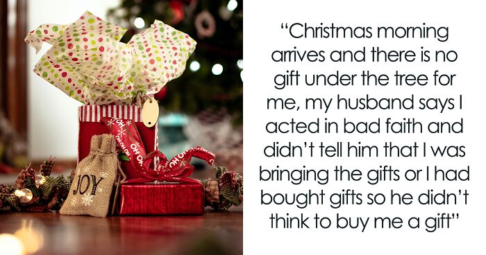 Man Weaponizes His Incompetence By Not Buying His Wife A Christmas Gift ...