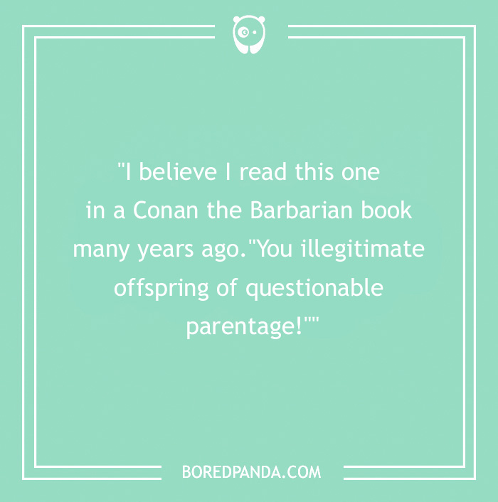 These 90 Creative Insults Are Already Brilliant Without The Use Of ...