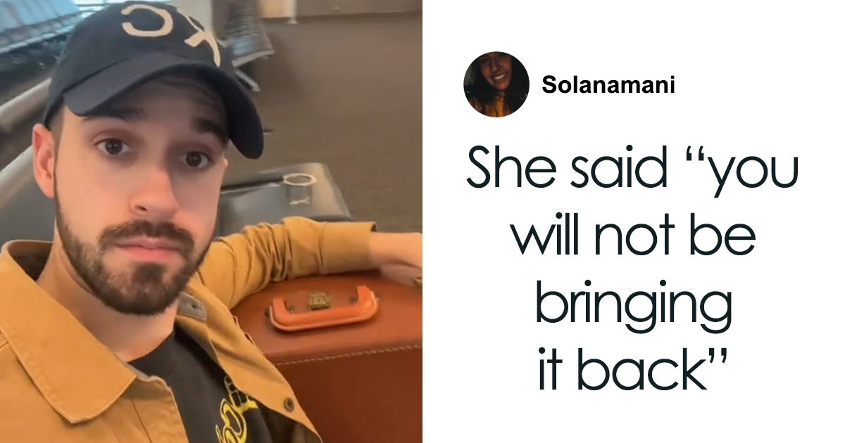 “Grandma’s Trying To Get Me Arrested”: Man Stopped By The TSA Over ...
