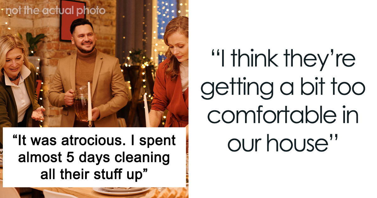 Couple Spends 5 Days Cleaning Up After Christmas Dinner, Man Refuses To ...