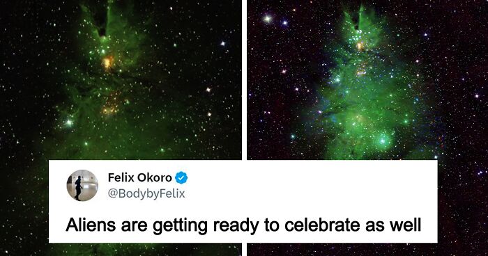 NASA Finds Cluster Of Young Stars That Looks Exactly Like A “Cosmic ...