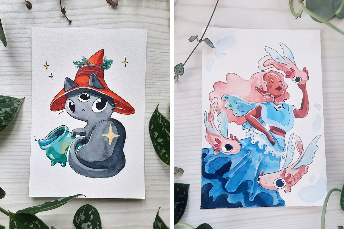 I Painted One Whimsical Illustration A Day For A Month (31 Pics ...