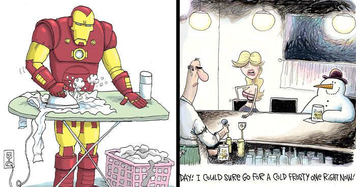 Artist Creates Funny One-Panel Comics Capturing The Quirks Of Human ...