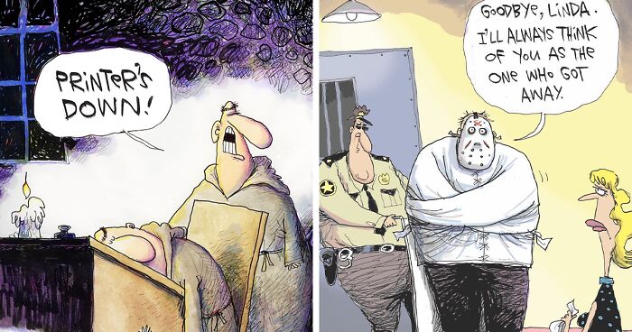 Artist Creates Funny One-Panel Comics Capturing The Quirks Of Human ...