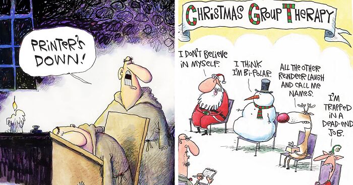 Artist Creates Funny One-Panel Comics Capturing The Quirks Of Human ...