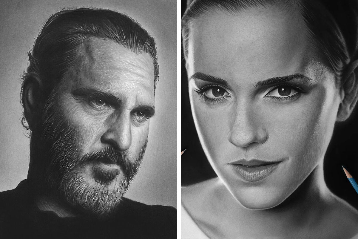 21 Incredibly Realistic Portraits Of Celebrities By Matheus Macedo ...