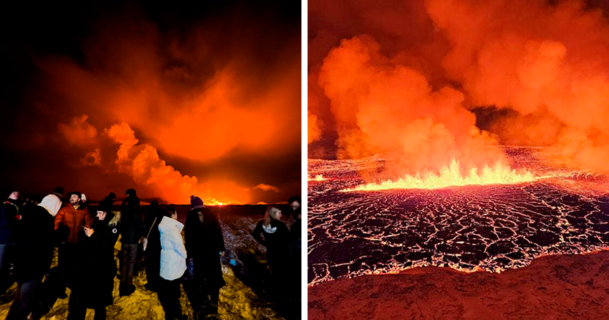 Thrill-Seekers Disregard Warnings, Flock to Iceland’s Erupting Volcano ...