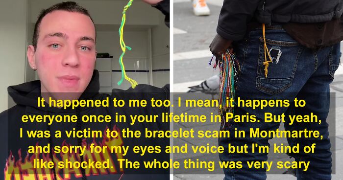 “I Ran For My Life”: Italian In Paris Warns About Scary Bracelet Scam