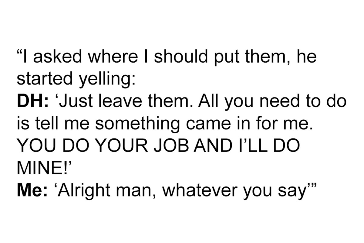 “Alright Man, Whatever You Say”: Employee Maliciously Complies With ...