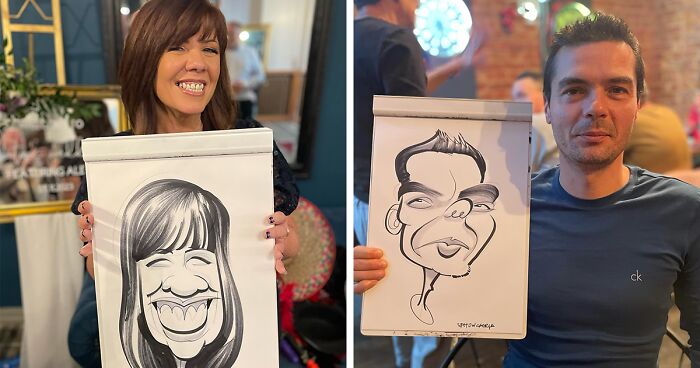 30 Caricature Portraits Showing People In A Hilarious Way By This ...