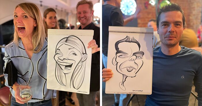 30 Caricature Portraits Showing People In A Hilarious Way By This ...