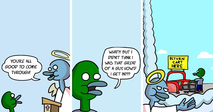 This Artist Created 30 New Comics Featuring Some Awkward Situations And ...