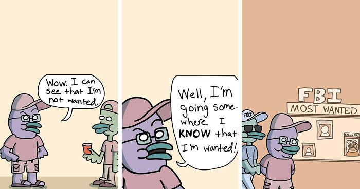 This Artist Created 30 New Comics Featuring Some Awkward Situations And ...