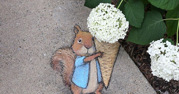 50 Doodled Creatures That Popped Up In Unexpected Places, By David Zinn ...