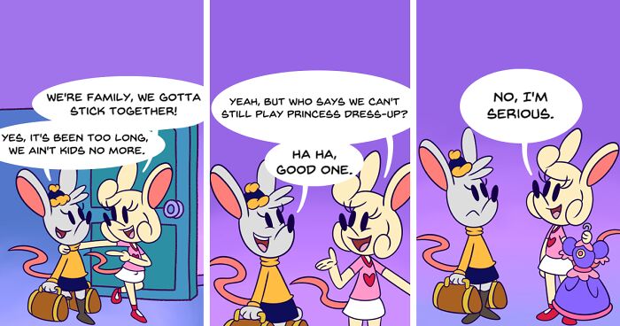 I Make Comics Inspired By Classic Cartoons But With A Modern Twist (20 ...