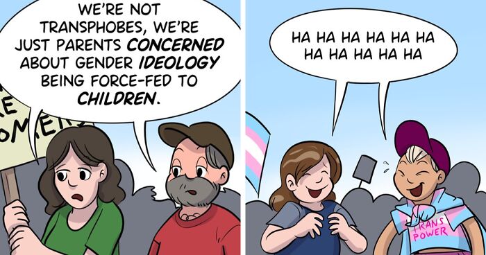 Artist Creates Insightful Comics To Foster Acceptance Of Transgender ...