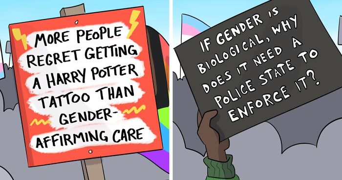 Artist Creates Insightful Comics To Foster Acceptance Of Transgender ...