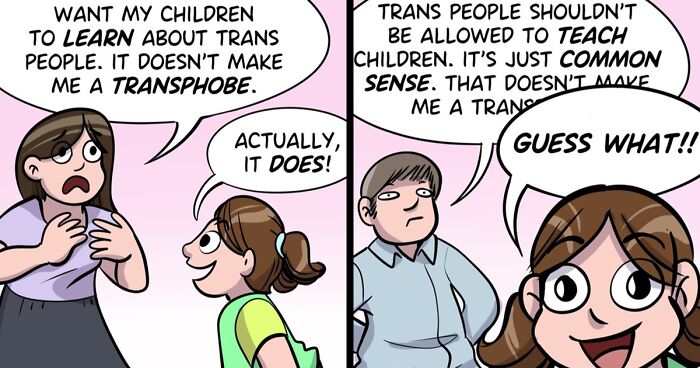 Artist Creates Insightful Comics To Foster Acceptance Of Transgender ...