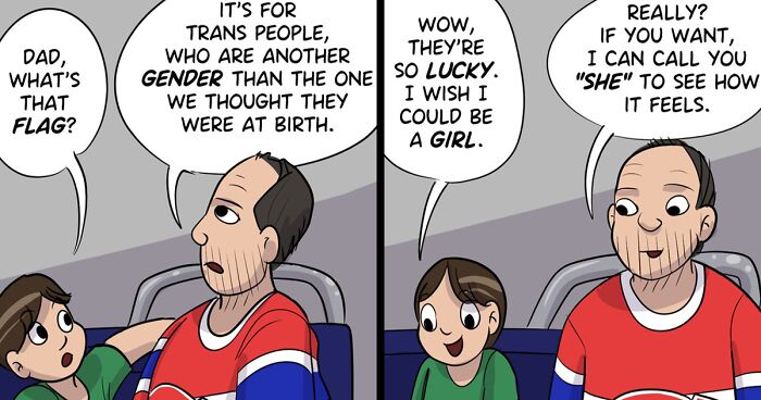 Artist Creates Insightful Comics To Foster Acceptance Of Transgender ...