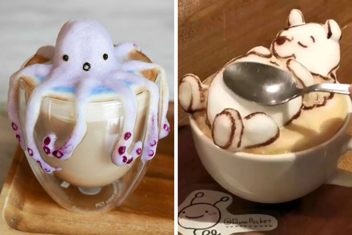 50 Times Latte Art Was So Impressive, It Looked Almost Too Good To ...
