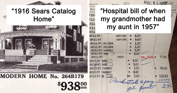 People Are Sharing Prices From The 20th Century To Show Just How Out Of ...