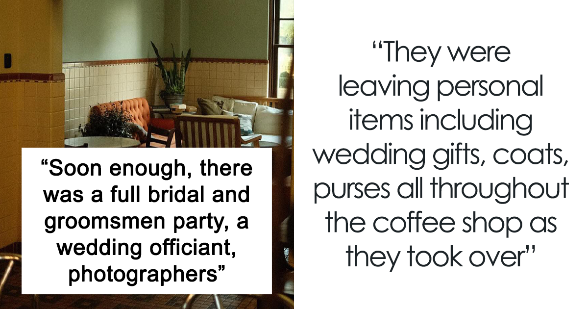 Couple Spark Outrage After Taking Over Cafe For Wedding Without ...