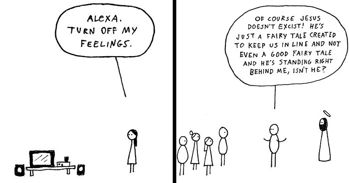 30 Dark And Twisted Comics By Hugleikur Dagsson (New Pics) | Bored Panda