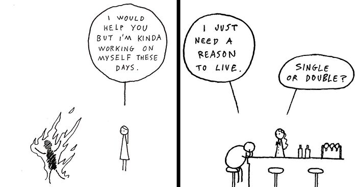 30 Dark And Twisted Comics By Hugleikur Dagsson (New Pics) | Bored Panda