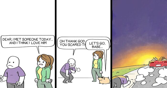 30 Hilariously Dark Comics You Might Enjoy By ToothyBj | Bored Panda