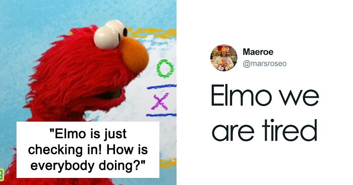Elmo Probably Regrets Asking “How’s Everybody Doing?” After Getting ...