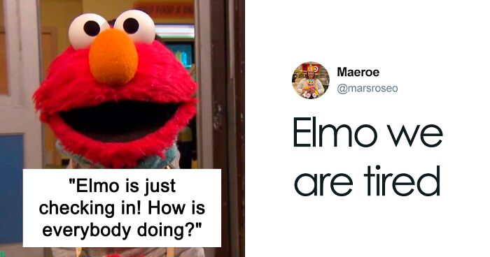 Elmo Probably Regrets Asking “How’s Everybody Doing?” After Getting ...