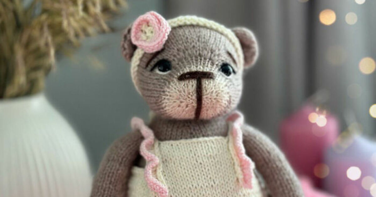 My Little Teddy Bear Knitting Pattern (6 Pics) | Bored Panda