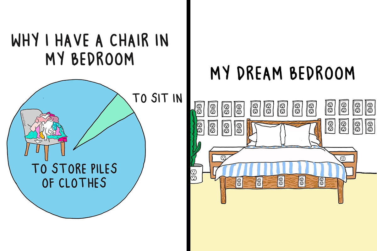 30 Illustrations By Clare Kayden Hines That Hilariously Sum Up The Struggles Of Adult Life (New ...