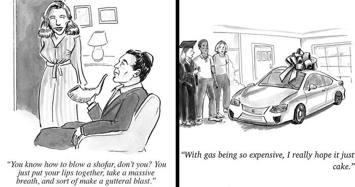 From Relatable To Absurd: 30 Witty One-Panel Comics By The New Yorker ...