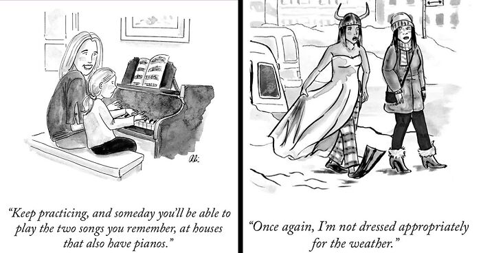 From Relatable To Absurd: 30 Witty One-Panel Comics By The New Yorker ...