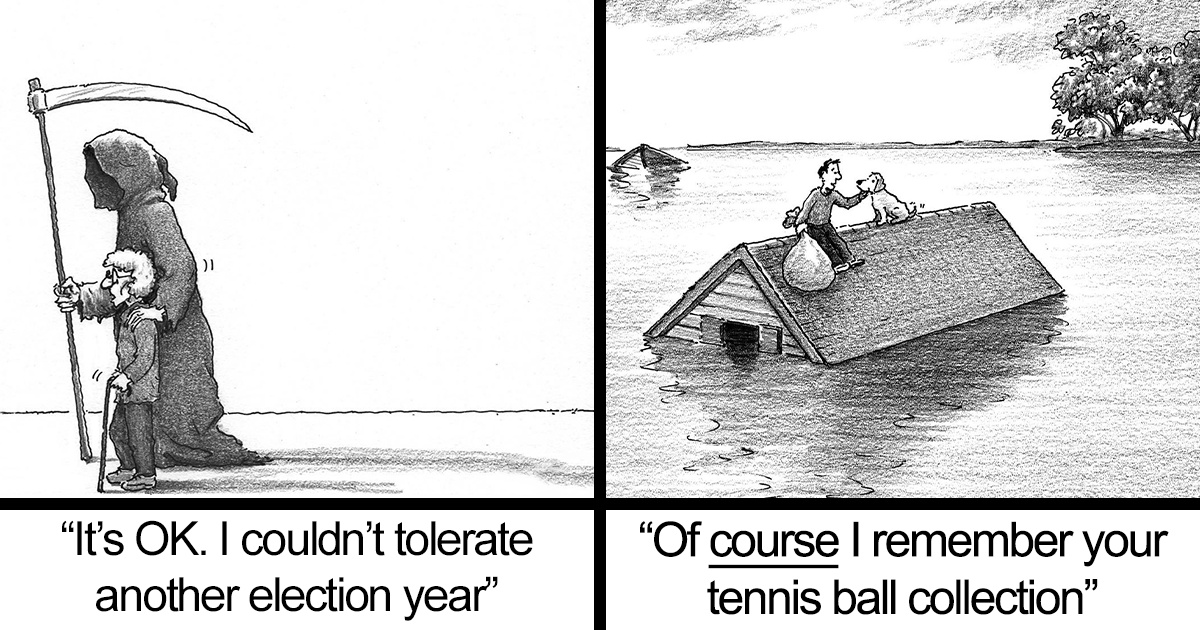 35 Clever One-Panel Comics To Make You Smile By Harry Bliss (New Pics ...