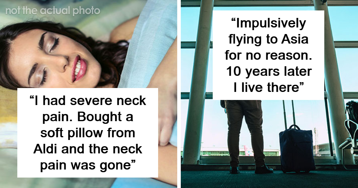 35 Times People Made A Spontaneous Decision That Ended Up Being ‘Genius ...