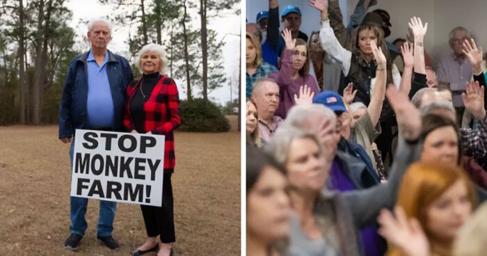 “What If One Gets Out?“: Residents Of Georgia Town Rally Against Farm ...