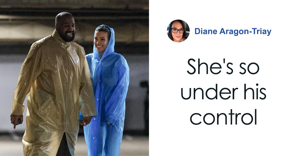 “Unbelievable, She’s Smiling”: Bianca Censori Dons Raincoat But Little ...