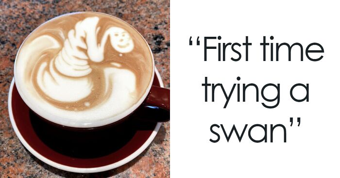 50 Hilarious Latte Art Fails | Bored Panda