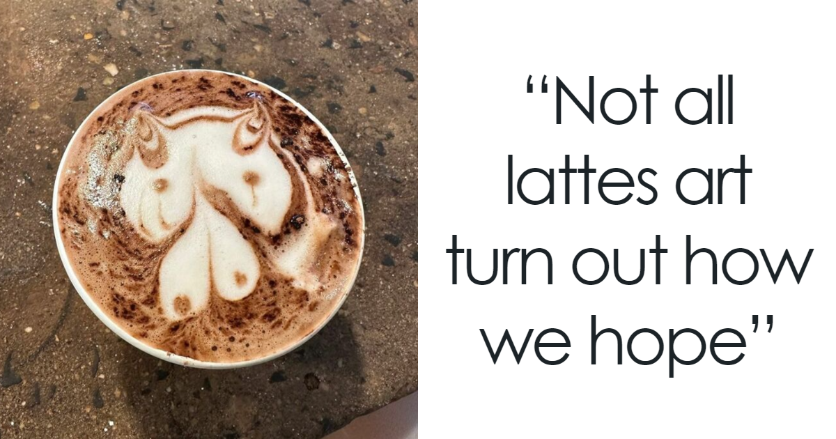 50 Hilarious Latte Art Fails | Bored Panda