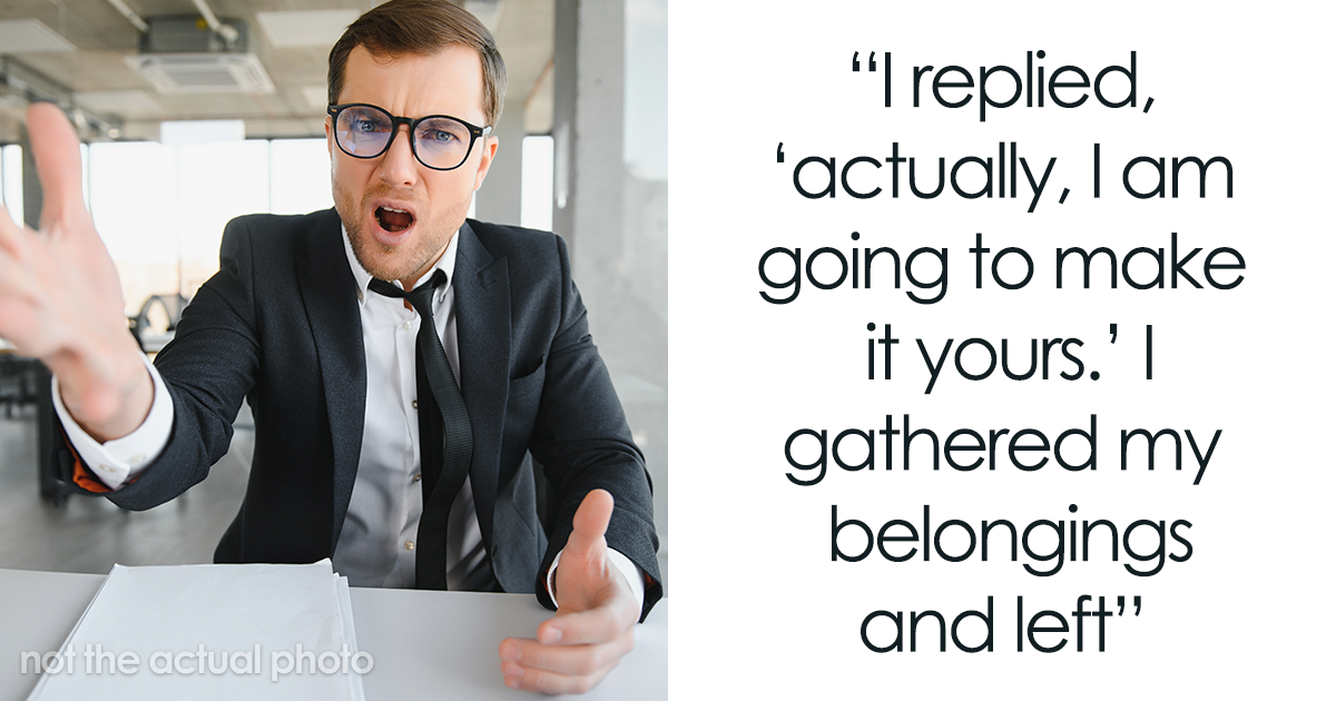 Boss Threatens To Make Worker’s Last Two Weeks Hell, Ends Up Miserable ...