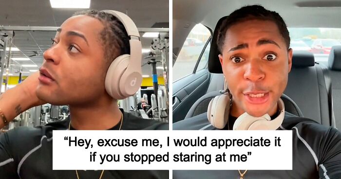 Woman Interrupts Man At The Gym And Tells Him To “Stop Staring,” But He ...