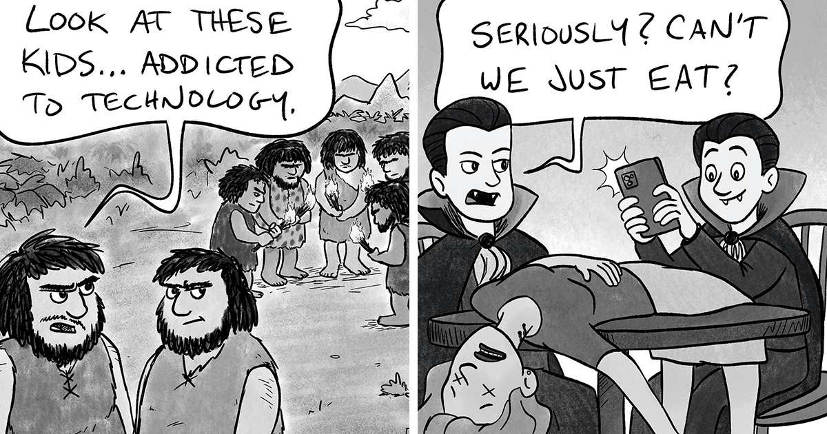 35 Witty One-Panel Comics From The Collaborative Minds Of Two Artists ...