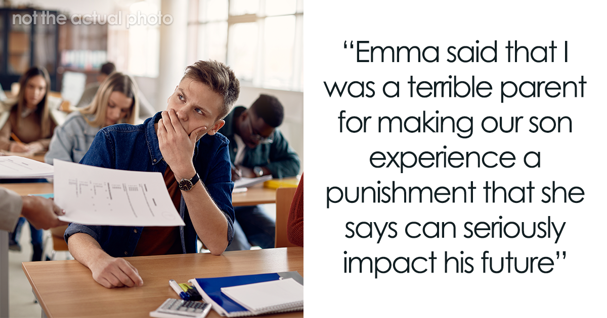 Dad Thinks Son Deserved The Punishment After He Was Caught Cheating ...